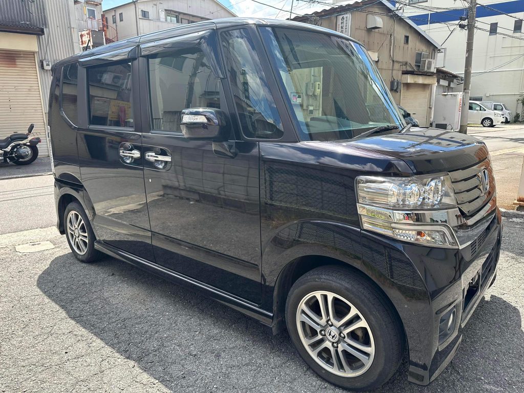Honda Nbox Custom Black 2014 - Xe oto cũ ở Nhật - 38Auto Japan